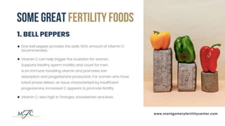 Fertility action plan and fertility foods | PPT