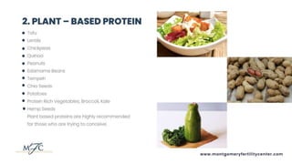 Fertility action plan and fertility foods | PPT
