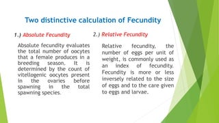 Fertility and Level of Maturity of Sexual Products(1).pptx