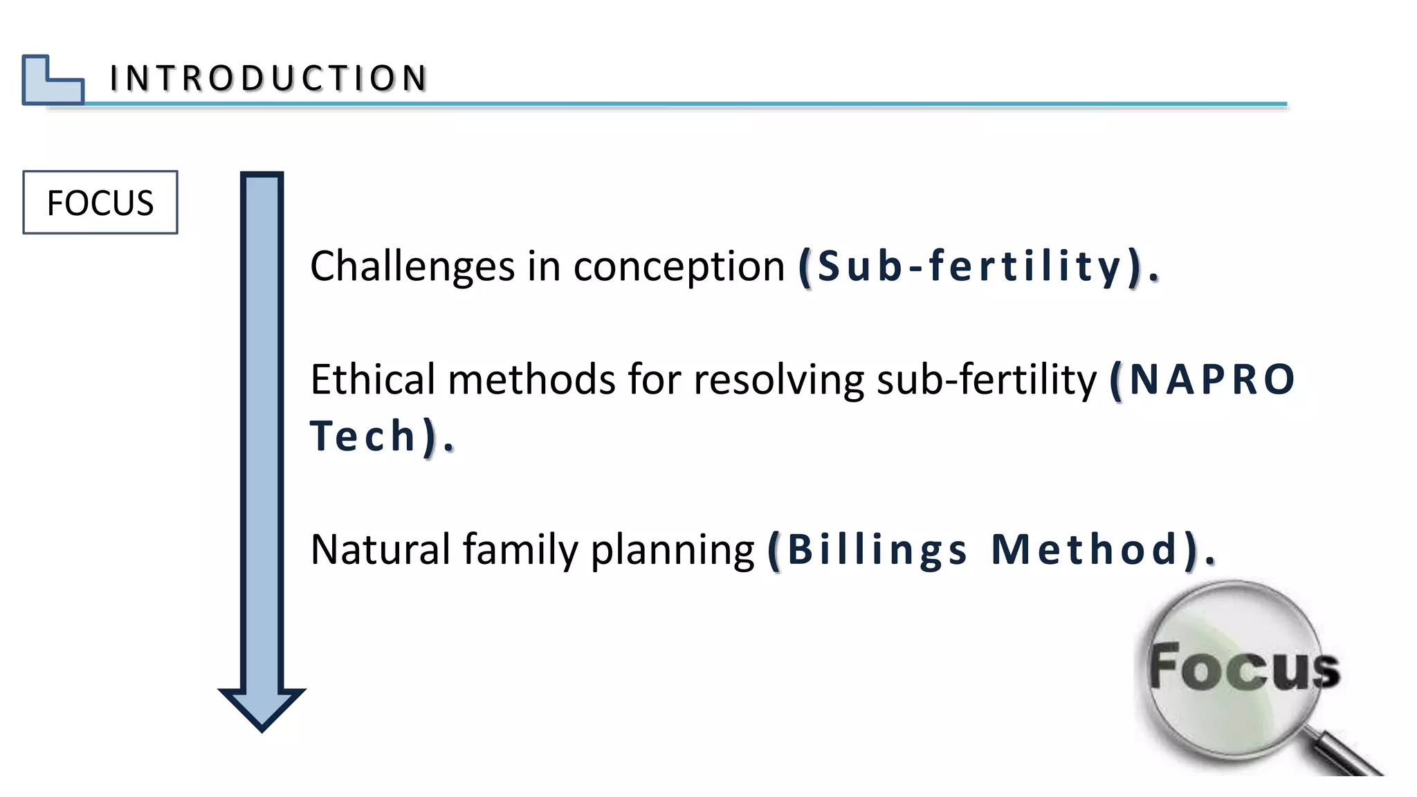 Fertility and natural family planning | PPTX