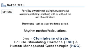 Fertility and natural family planning | PPTX