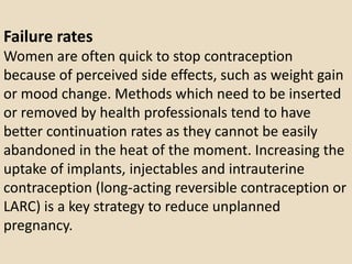 Fertility control | PPTX