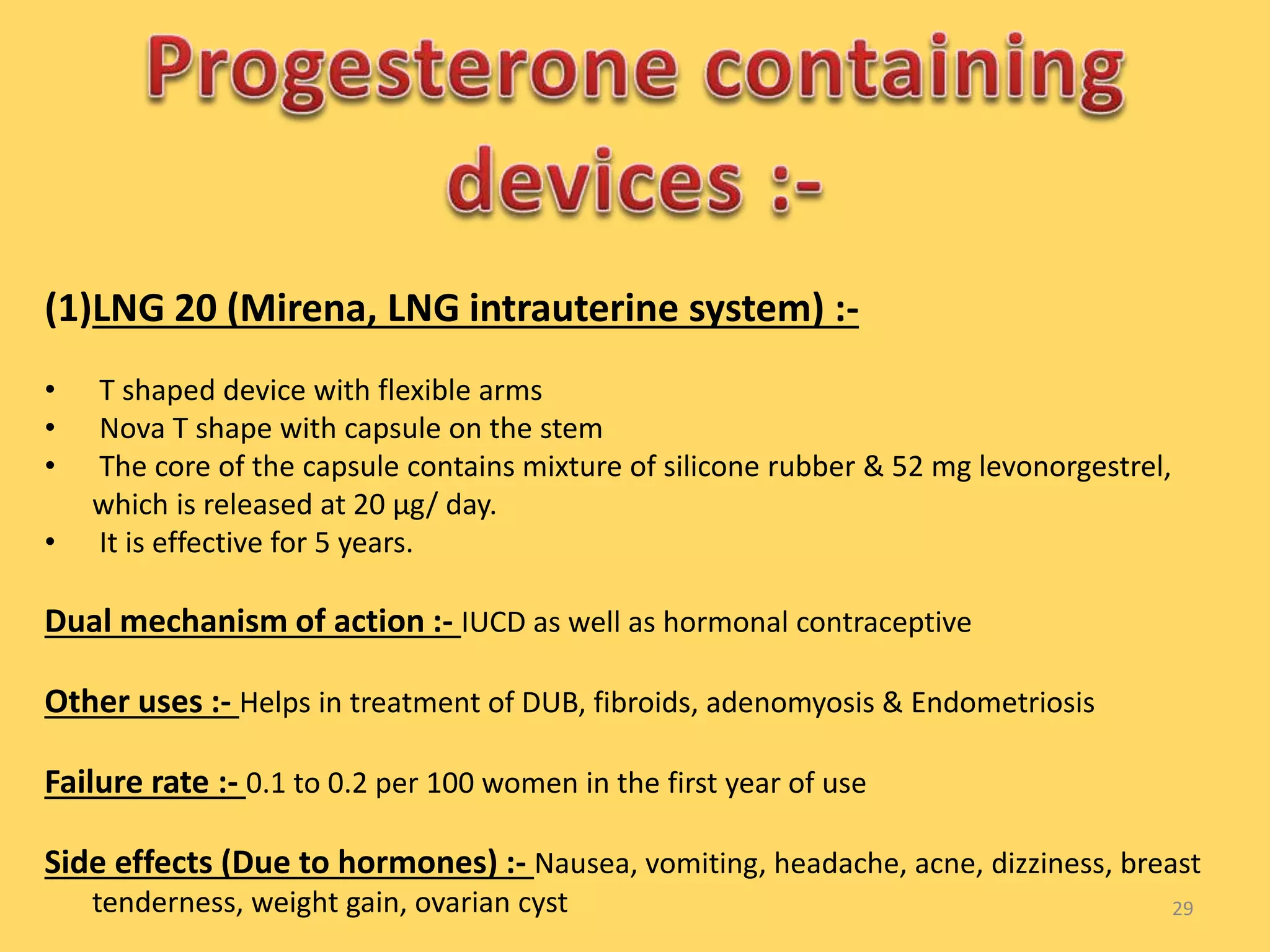 Fertility control (Contraception) | PPTX