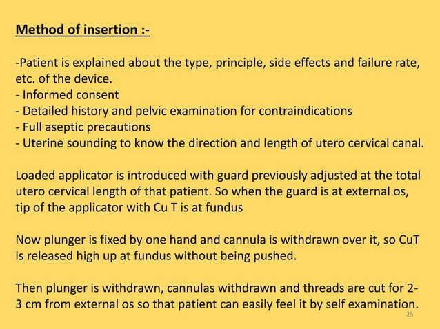 Fertility control (Contraception) | PPTX