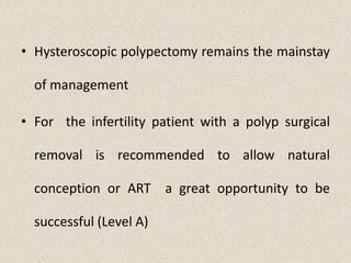 Fertility enhancing hysteroscopic surgery | PPTX