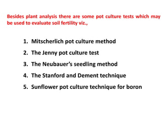 Fertility Evaluation - 3.pdf soil science | PDF