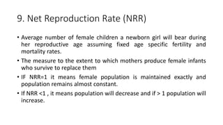 Fertility indicators | PPTX