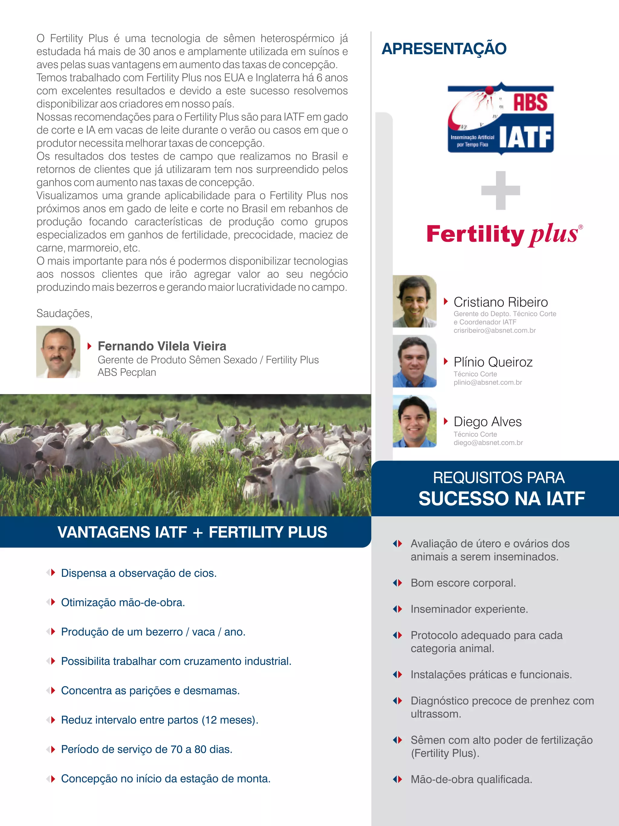 Fertility plus iatf_corte | PDF