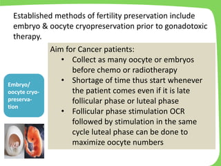 Fertility preservation lecture | PDF