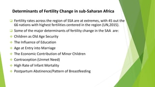 Fertility seminar presentation | PPTX