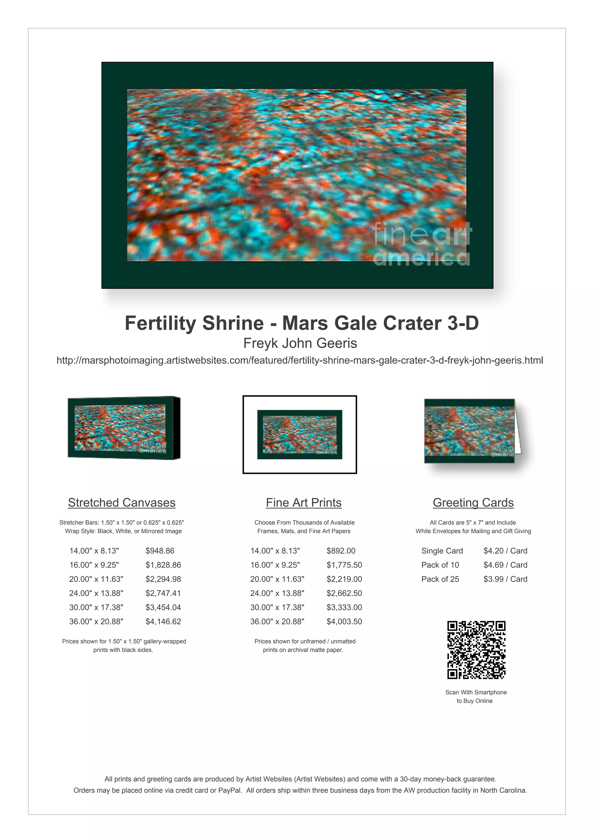 Fertility shrine mars gale crater 3-d | PDF
