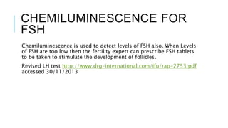 Fertility tests | PPTX