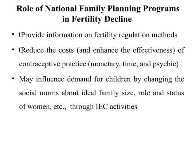 Fertility Transition.pptx for studying from ma | PPT