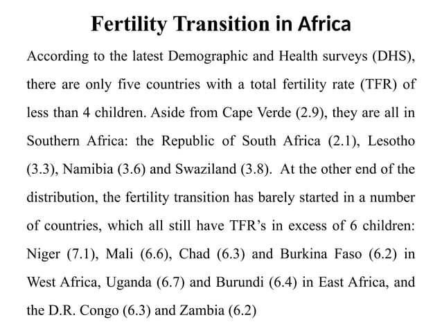 Fertility Transition.pptx for studying from ma | PPT