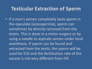 Fertility Treatments for Men | PPT