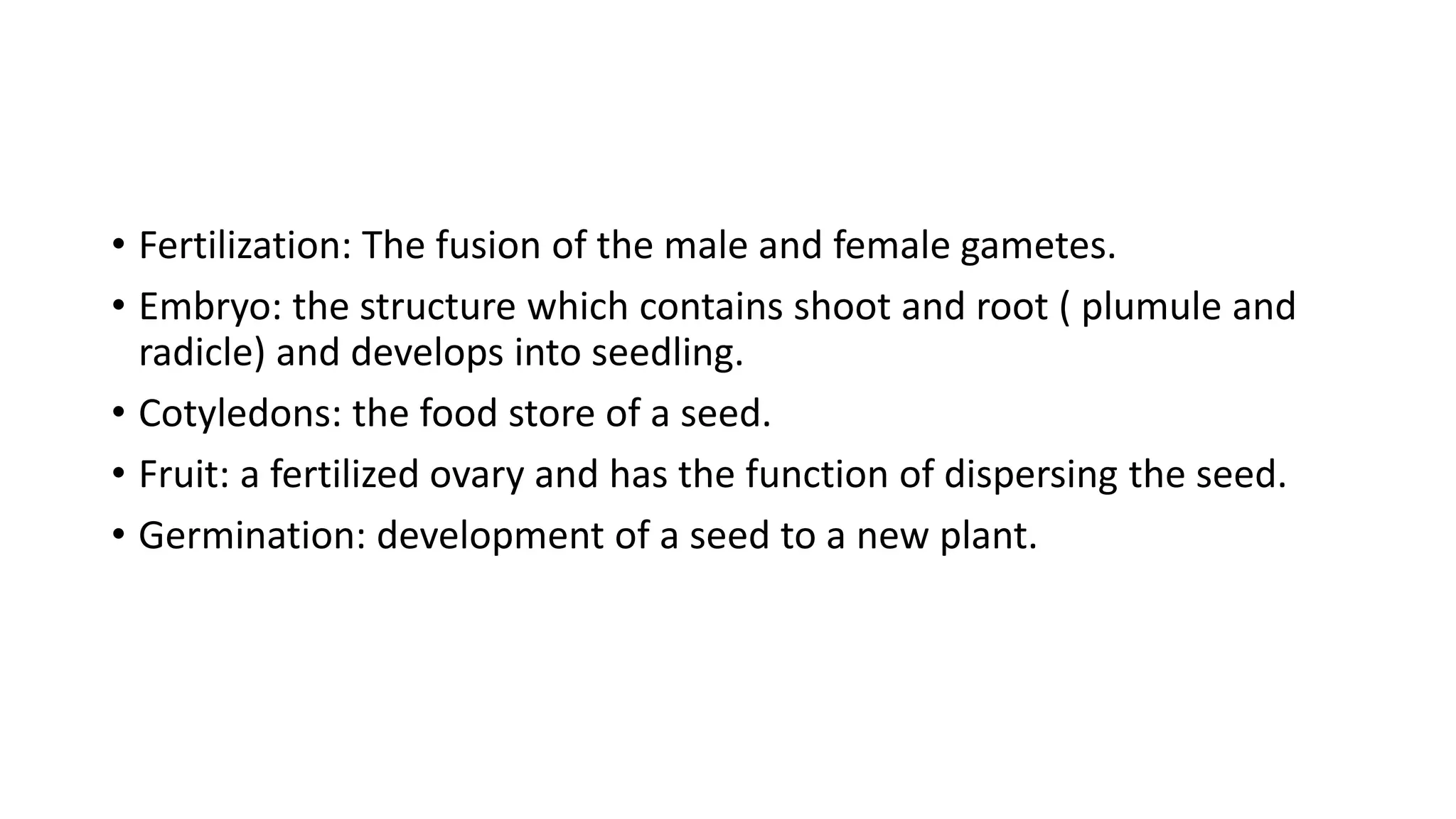 Fertilization of flowering plants igcse biology | PPTX