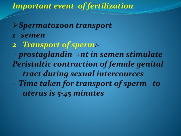 Fertilization Embryology By Sanjay Kumar Ppsx Infertility