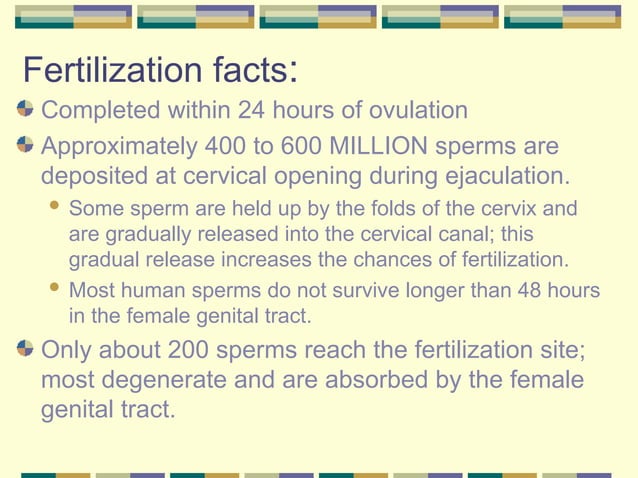 Fertilization Ppt099877666554433333 222111 Ppt Free Download
