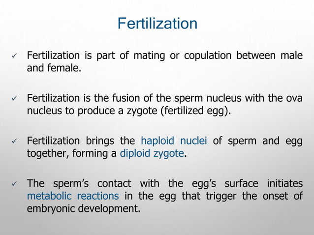 Fertilization | PPT
