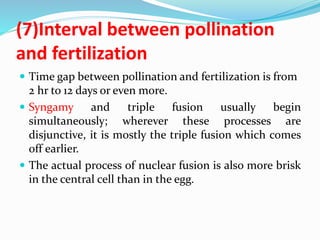 Fertilization and apomixis brijesh PRATAP SINGH | PPTX