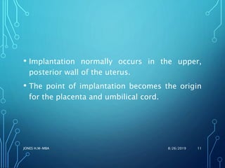 Fertilization and fetal development | PPTX