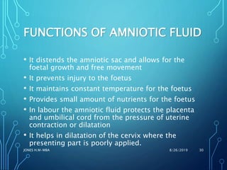Fertilization and fetal development | PPTX