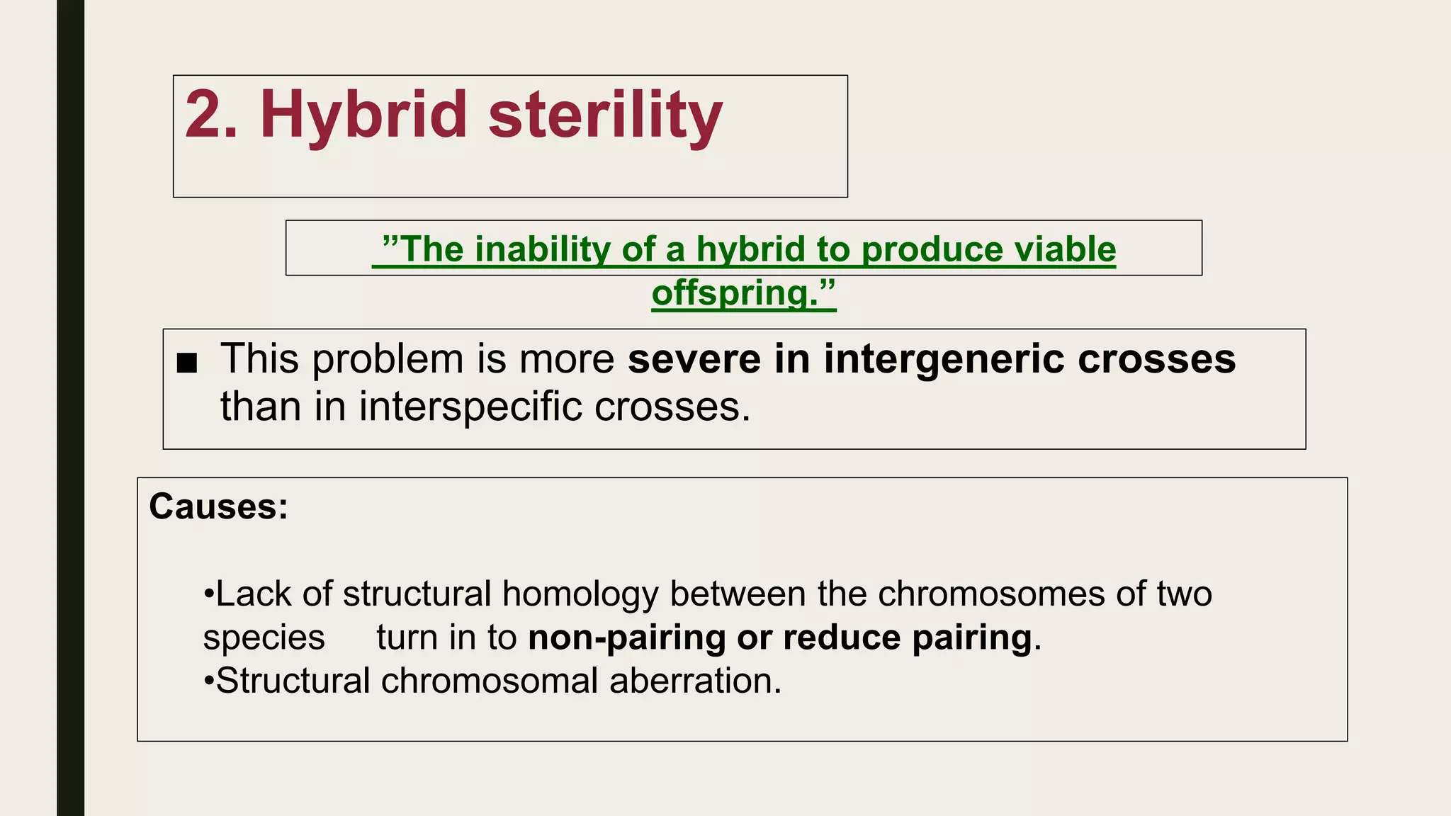 Fertilization barriers and chromosomal manipulation | PPTX