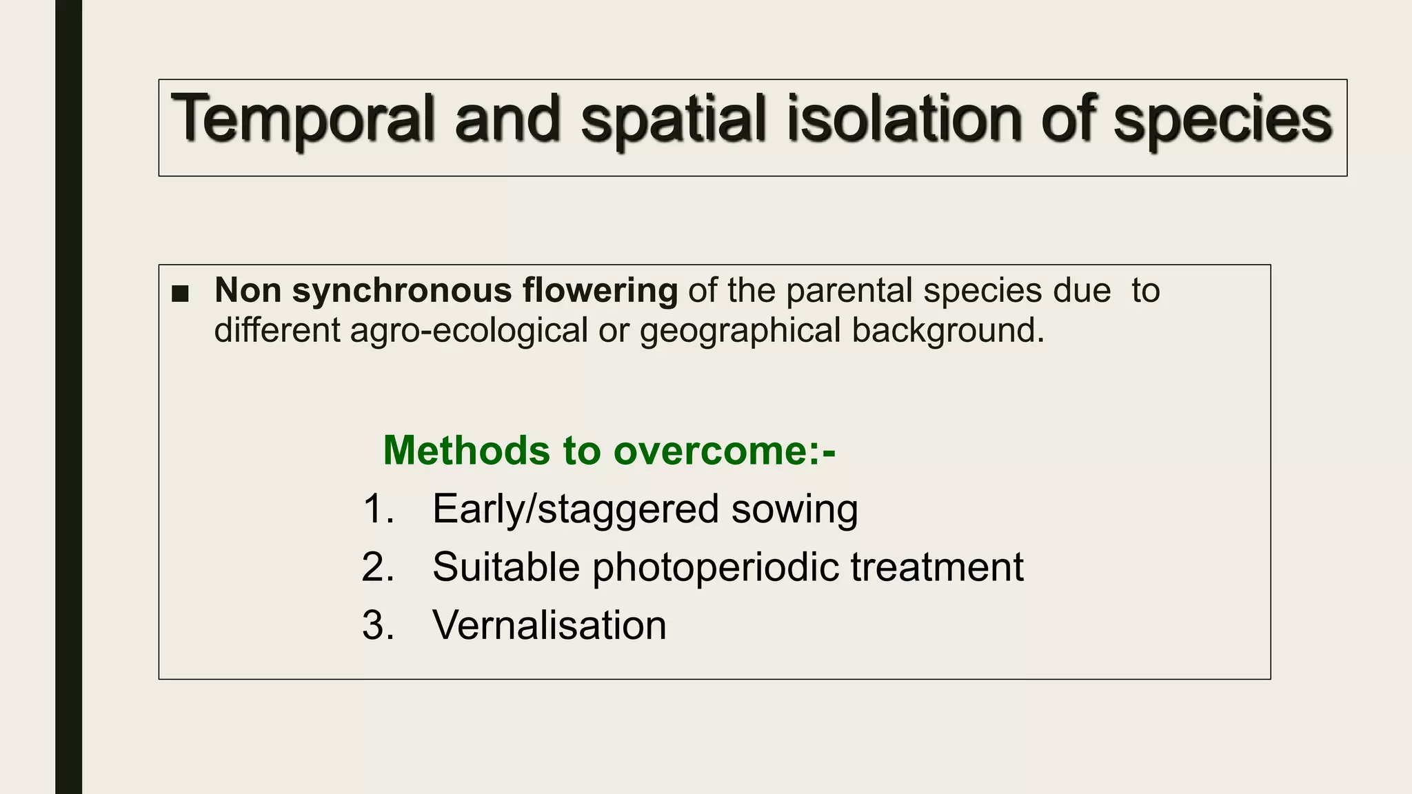 Fertilization barriers and chromosomal manipulation | PPTX