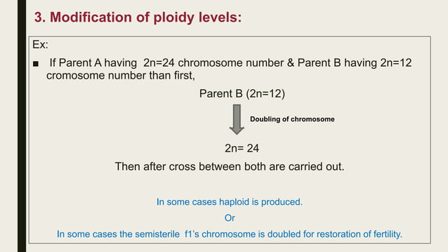 Fertilization barriers and chromosomal manipulation | PPTX