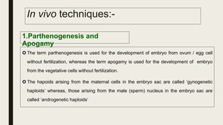 Fertilization barriers and chromosomal manipulation | PPTX
