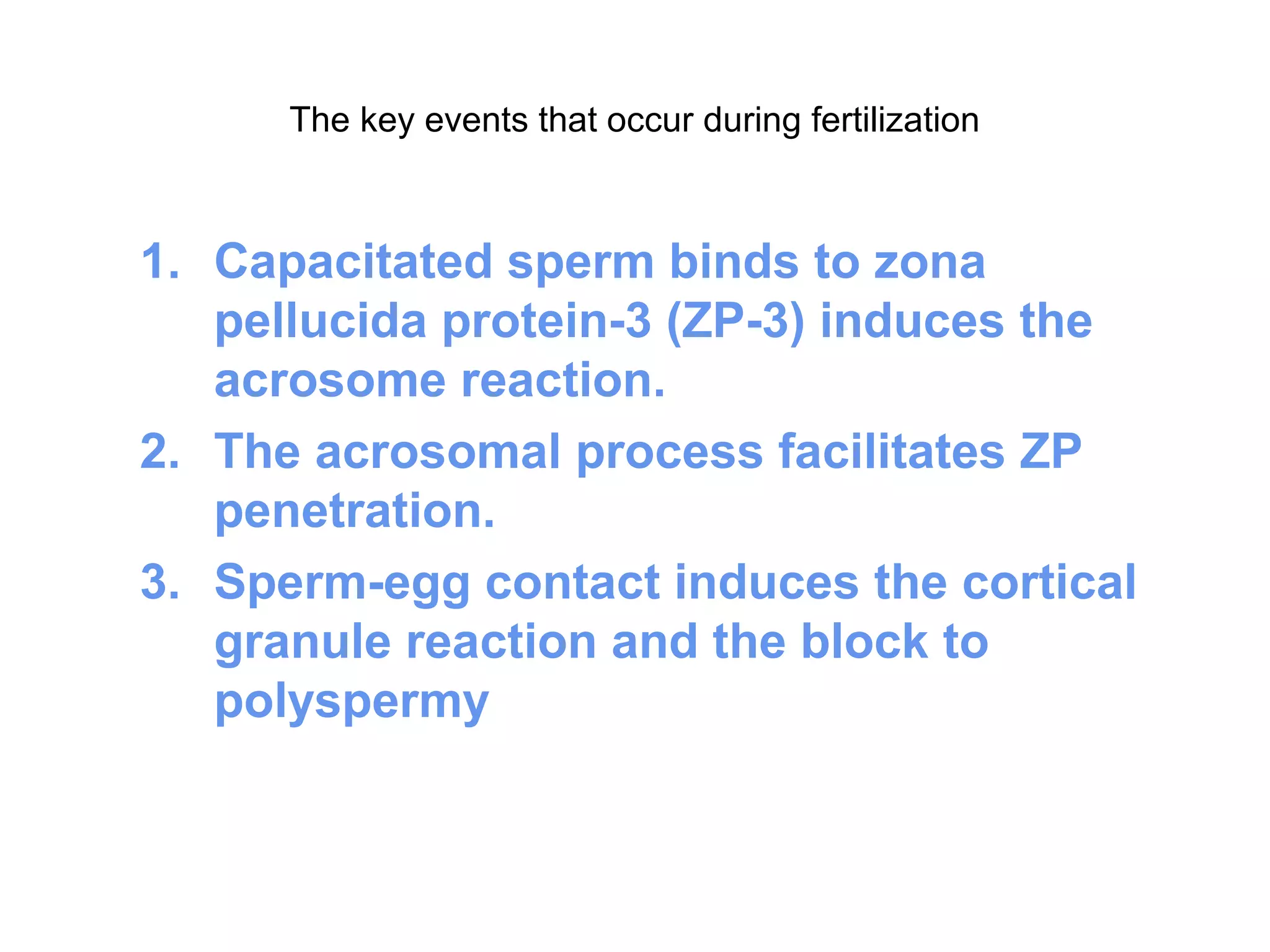 Fertilization, implantaion and embryology | PPT