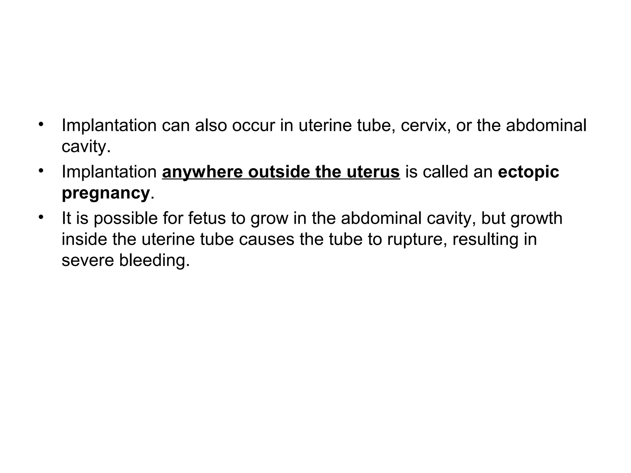 Fertilization, implantaion and embryology | PPT