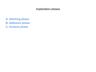 Fertilization, implantaion and embryology | PPT