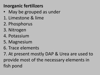 Fertilization of Fish ponds applied.pptx