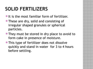 Fertilization of Fish ponds (Types/forms of Fertilizers, Method).pptx