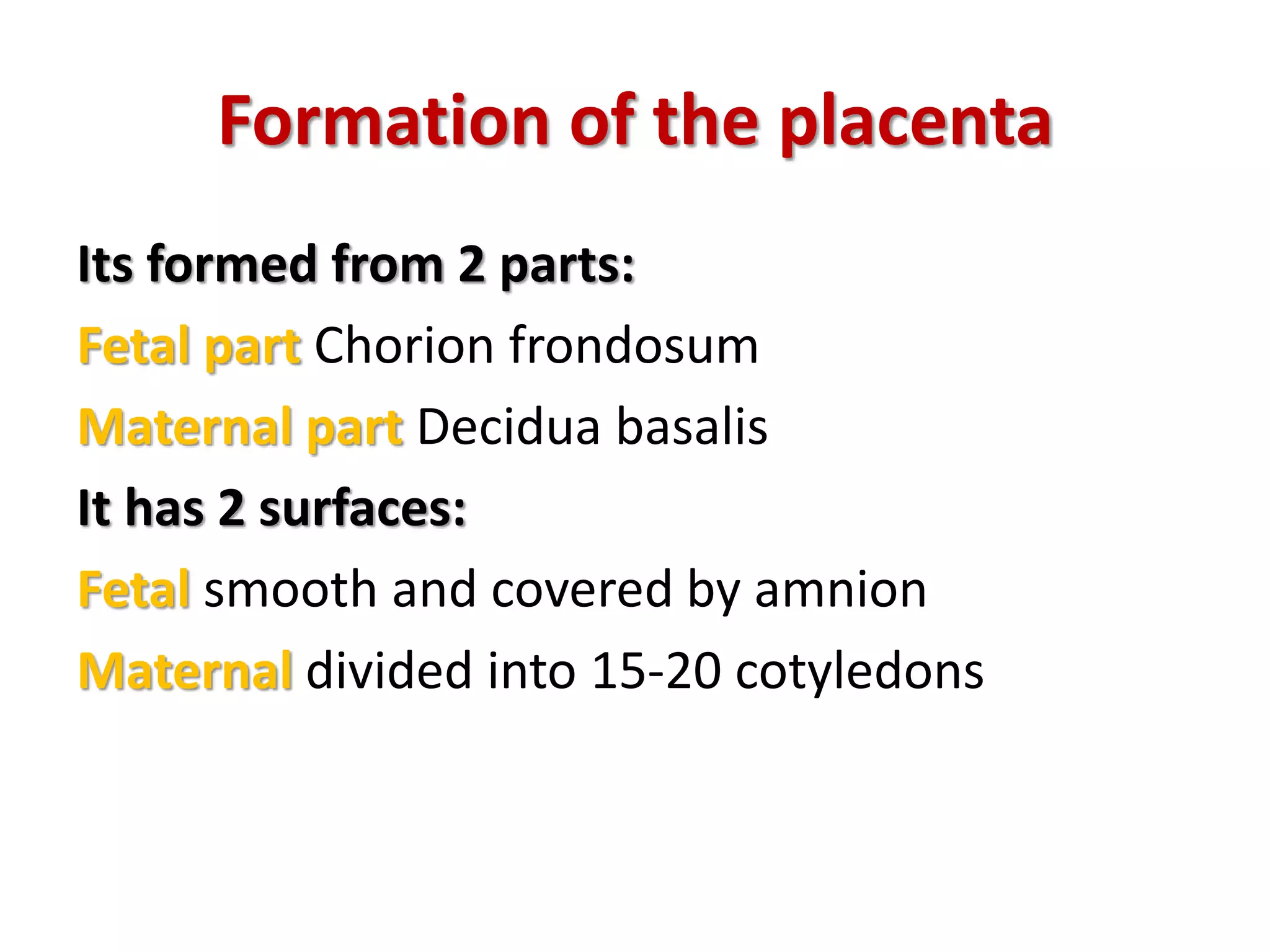 Fertilization, placenta, umbilical cord& amniotic fluid | PPTX