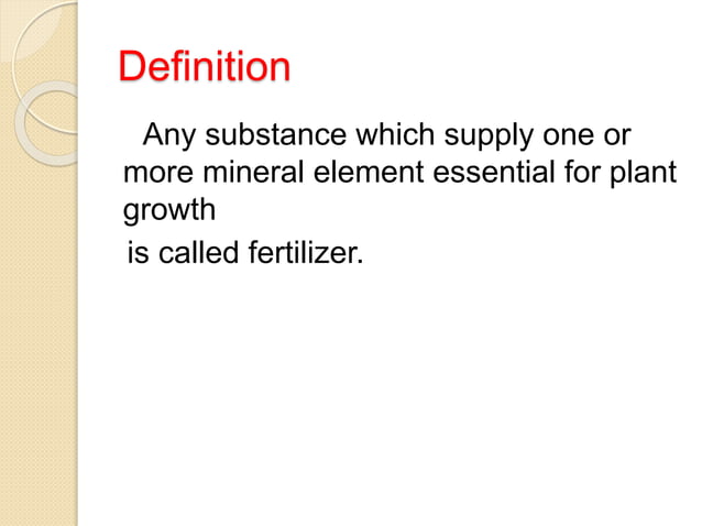 Fertilizer | PPT