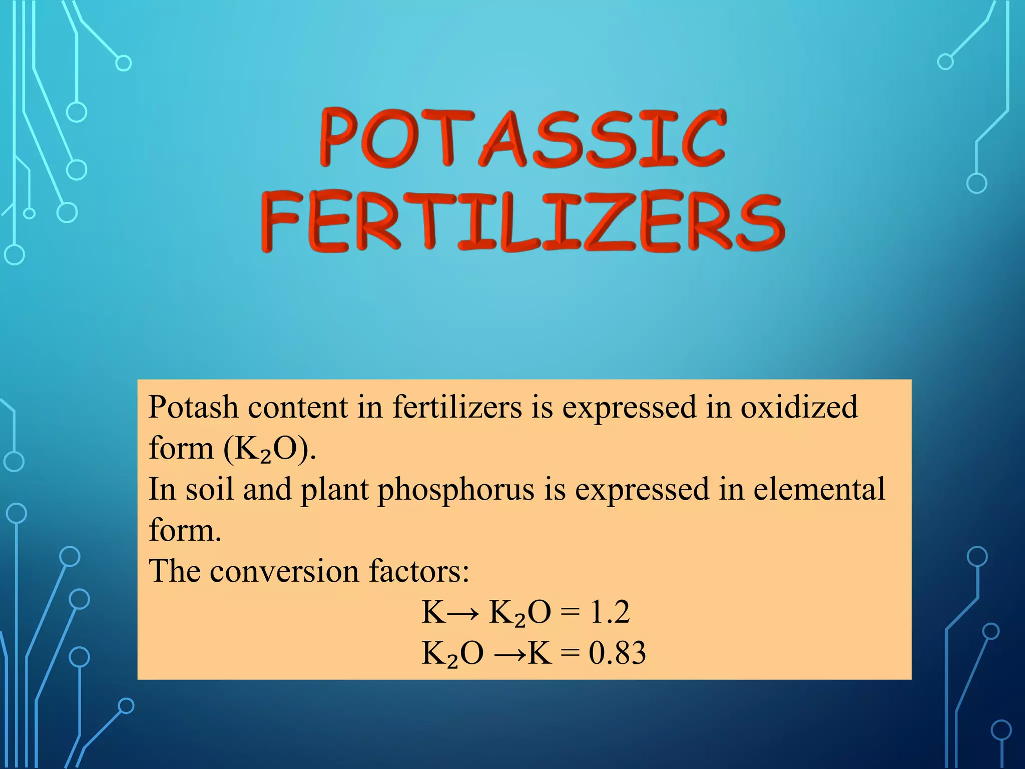 Fertilizer and its classification | PDF