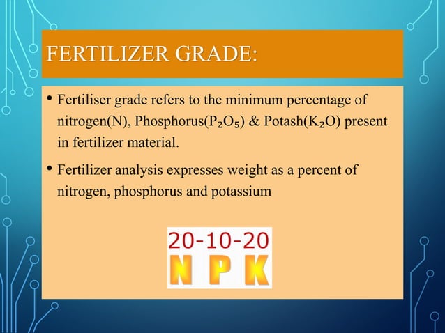 Fertilizer and its classification | PDF