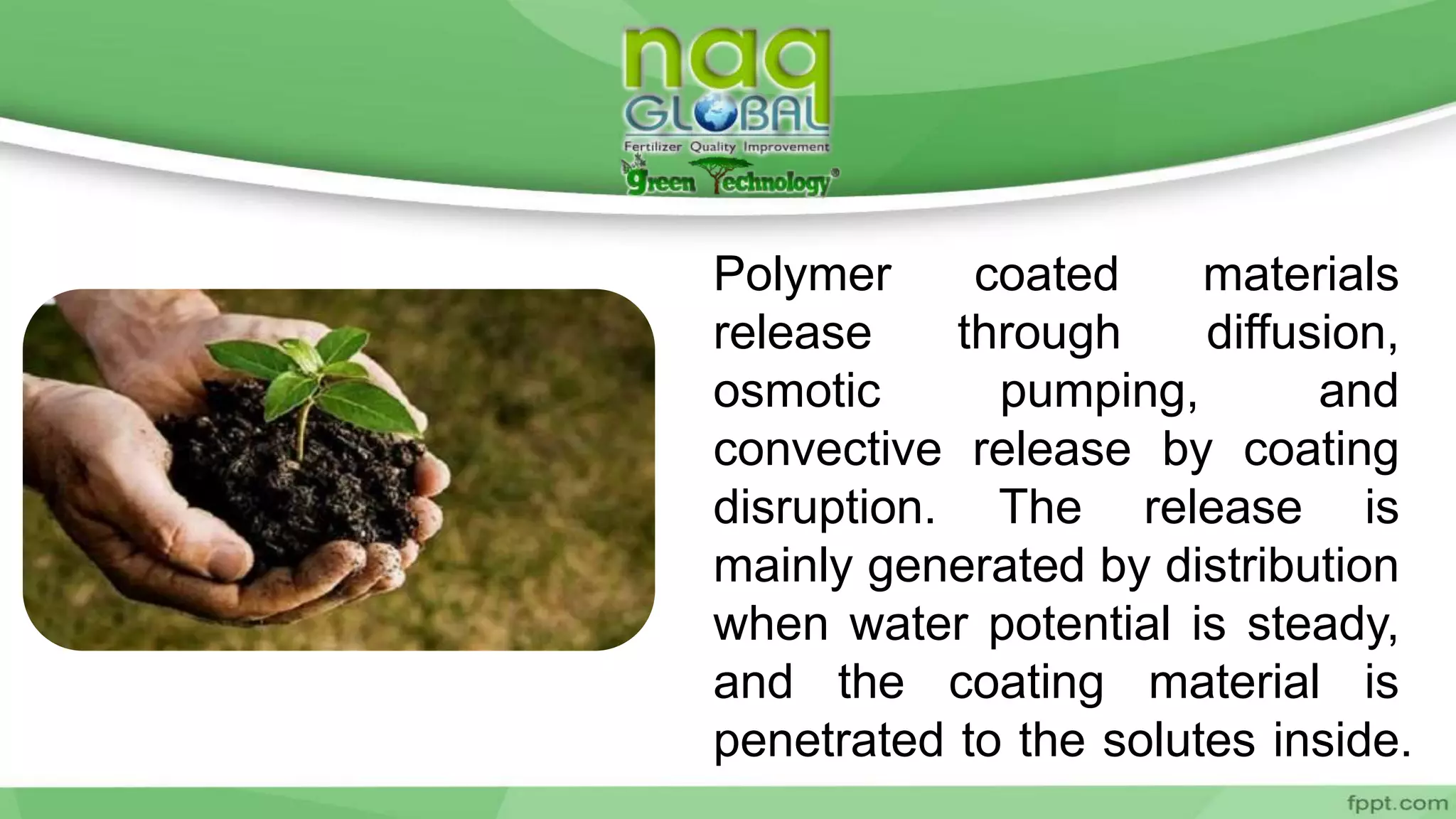 Fertilizer Coating Materials Increase Fertilizer Efficiency In ...
