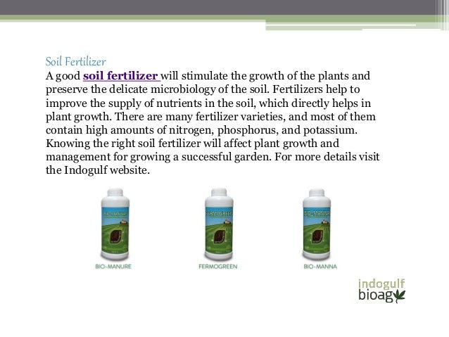 Fertilizer Basics: Organic Fertilizer, NPK Ratio | Indogulf | PPTX