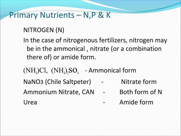 Fertilizer development concept, scope, need, resource availability | PPT | Agriculture | Industries
