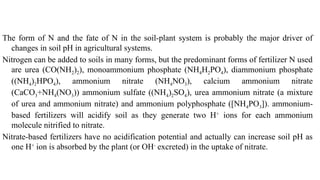 fertilizer effect on soil NOTES VERY USEFUL | PPTX