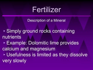 Fertilizer Intro.ppt | Agriculture | Industries