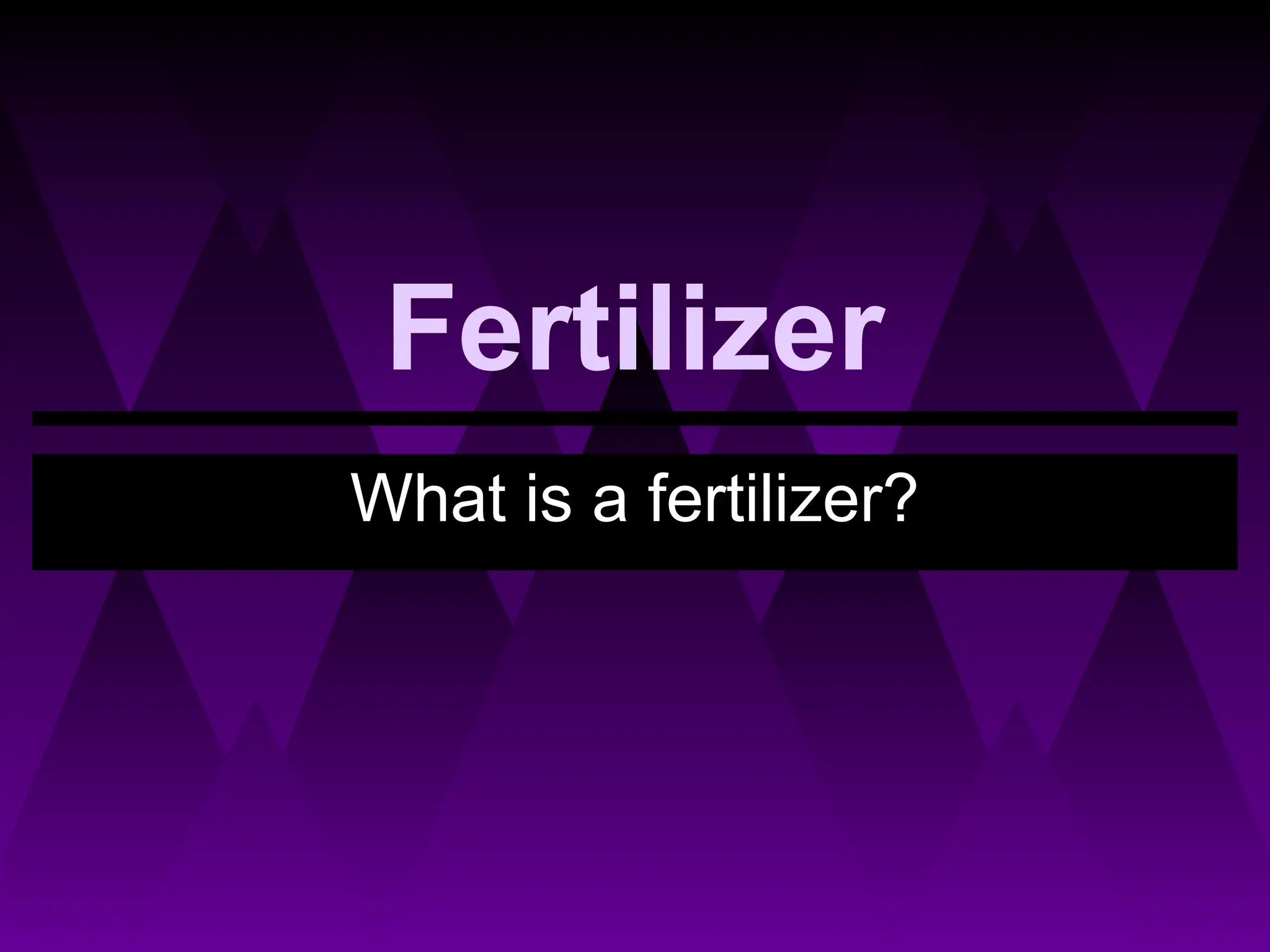 Introduction to fertilizer chemistry part I | PPT