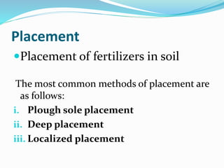 Fertilizer presentation | PPTX | Agriculture | Industries