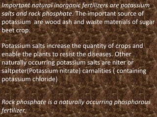 Fertilizers | PPTX