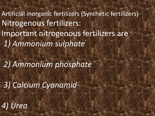 Fertilizers | PPTX