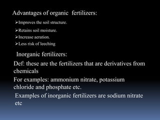 Fertilizers | PPTX
