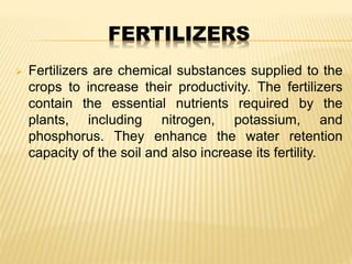FERTILIZERS.pptx | Agriculture | Industries